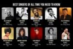 Top 20 Best Singers Of All Time Who Changed Music Forever | Enterprise ...